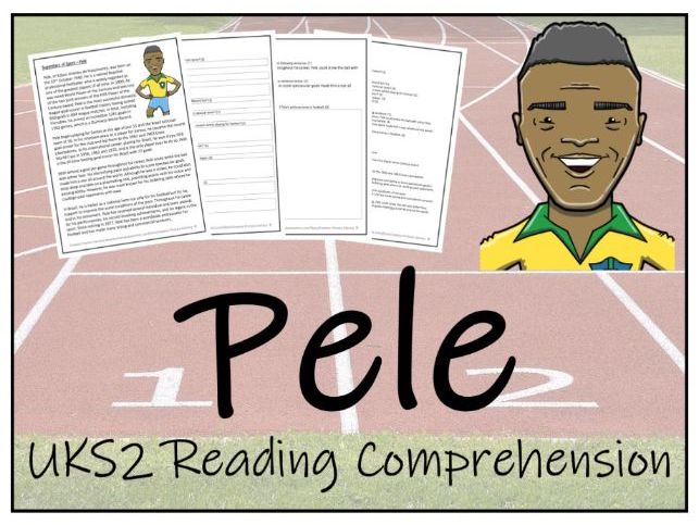 UKS2 Football Stars Reading Comprehension Bundle | Teaching Resources