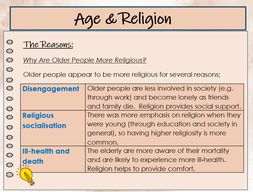 AQA A level Sociology - Beliefs in Society - Social groups & Religion ...