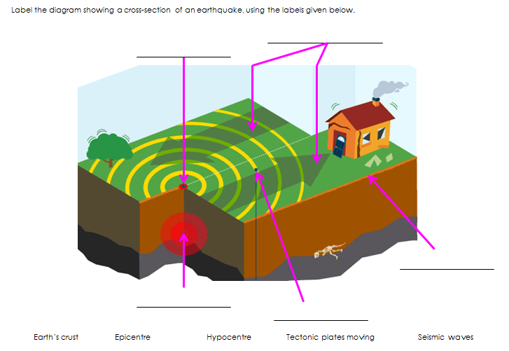  Parts Of An Earthquake Worksheet Free Download Gmbar co